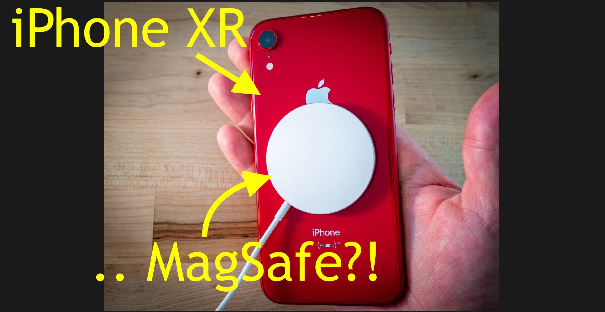 iPhone XR MagSafe Upgrade – OMG The Cloud!